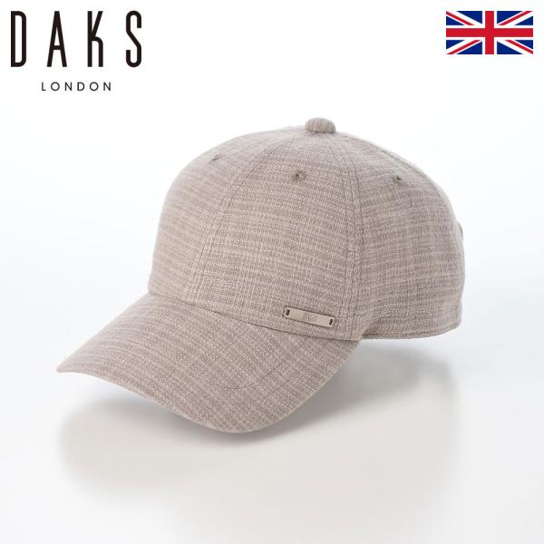 カラー：グレーブランド：DAKS（ダックス）／イギリス素材：麻55％、綿45％つばの広さ：約7.5cm重さ：約70gバックデザイン：アジャスタースタイル日本製※こちら「グレー」は、ライトグレーに近い色味となります。着用シーズン：通年■ サイ...