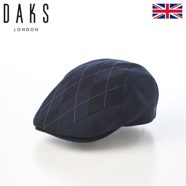 カラー：ネイビーブランド：DAKS（ダックス）／イギリス素材：ポリエステル100％／切り替え部分：毛（ウール）、ナイロン、その他つばの広さ：約4.5cm重さ：約80gサイズ調整箇所：後ろ日本製 ハンチング着用シーズン：秋〜冬■ サイズの目安...