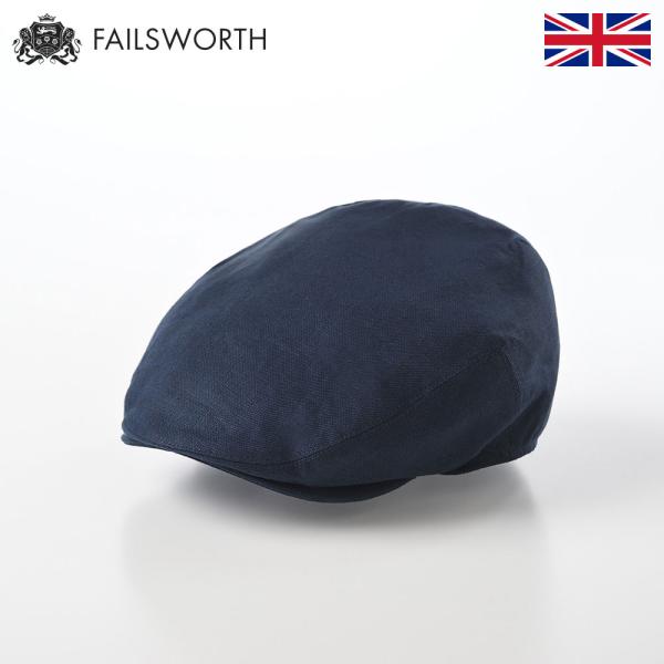 カラー：ネイビーブランド：FAILSWORTH（フェイルスワース）／イギリス素材：リネン（アイリッシュリネン）100％裏地：あり重さ：約80g中国製■ サイズの目安S:55cm、M:57cm、L:59cm、XL:61cm【関連ワード】ファッ...