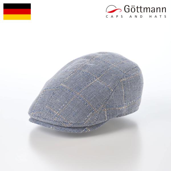 カラー：ブルーブランド：Gottmann（ゴットマン）／ドイツ素材：コットン76％、リネン22％、ポリエステル2％裏地：メッシュつばの広さ：約5cm重さ：約70gブルガリア製着用シーズン：春〜夏■ サイズの目安メーカー表記　56cm、58c...