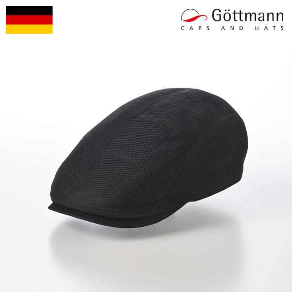 カラー：ブラックブランド：Gottmann（ゴットマン）／ドイツ素材：ポリエステル100％裏地：メッシュつばの広さ：約4.5cm重さ：約60gブルガリア製着用シーズン：春〜夏■ サイズの目安メーカー表記　56cm、58cm、60cm、62c...