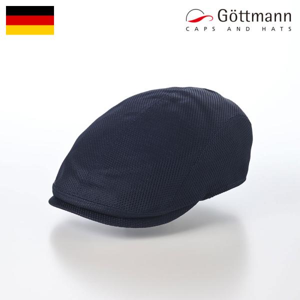 カラー：ネイビーブランド：Gottmann（ゴットマン）／ドイツ素材：ポリエステル100％裏地：メッシュつばの広さ：約4.5cm重さ：約60gブルガリア製着用シーズン：春〜夏■ サイズの目安メーカー表記　56cm、58cm、60cm、62c...