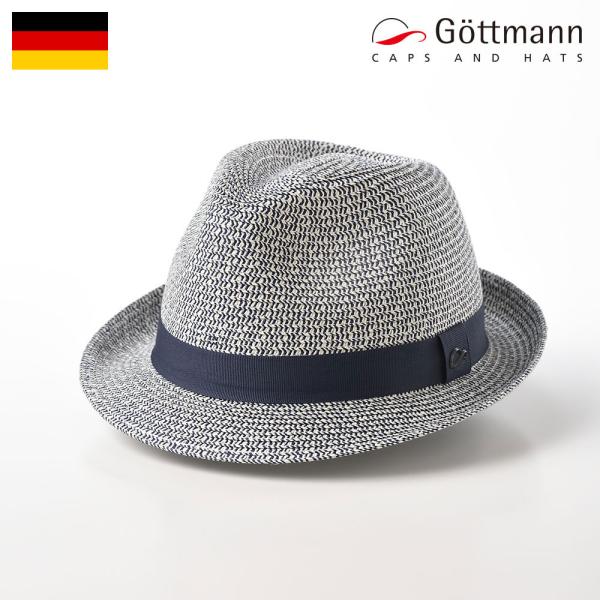 カラー：ネイビーブランド：Gottmann（ゴットマン）／ドイツ素材：分類外繊維（ペーパー）100％つばの広さ：約3.5〜4.5cm重さ：約110g中国製■ サイズの目安メーカー表記　55cm、57cm、59cm、61cm実寸サイズ：ほぼ表...