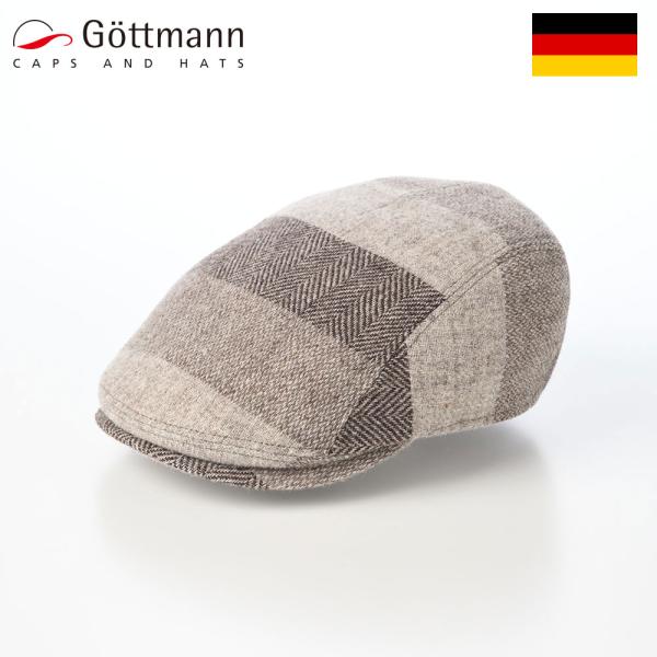 カラー：ブラウンベージュブランド：Gottmann（ゴットマン）／ドイツ素材：毛（ウール）100％つばの広さ：約5cm重さ：約80gブルガリア製 ハンチング着用シーズン：秋〜冬■ サイズの目安メーカー表記　56cm、58cm、60cm、62...
