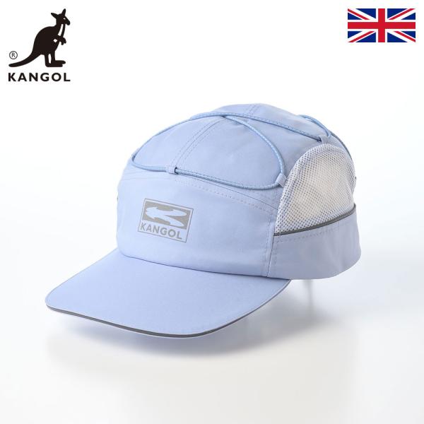 カラー：ライトブルーブランド：KANGOL（カンゴール）／イギリス素材：ポリエステル100％つばの広さ：約7.5cm重さ：約70gバックデザイン：アジャスタースタイル 中国製着用シーズン：春〜夏■ サイズの目安フリーサイズ：適応サイズ 56...