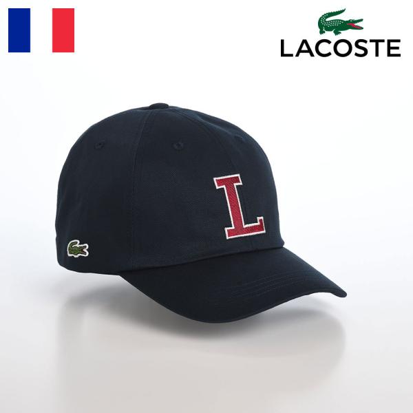 カラー：ネイビーブランド：LACOSTE（ラコステ）／フランス素材：綿100％つばの広さ：約7cm重さ：約90gサイズ調整箇所：後ろ中国製■ サイズの目安58cm(適応サイズ56cm-60cm)、60cm(適応サイズ58cm-62cm)実寸...