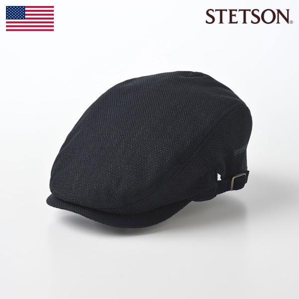 カラー：ネイビーブランド：STETSON（ステットソン）／アメリカ素材：トリアセテート60％、ポリエステル40％つばの広さ：約5cm重さ：約60gサイズ調整箇所：サイド日本製■ サイズの目安実寸：S:55cm、M:56.5cm、L:58cm...