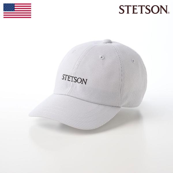 カラー：グレーブランド：STETSON（ステットソン）／アメリカ素材：ポリエステル100％つばの広さ：約7.5cm重さ：約60gサイズ調整箇所：後ろ日本製■ サイズの目安実寸：M:56.5cm、L:58cm、LL:59.5cm【関連ワード】...
