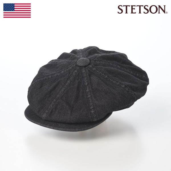 カラー：ブラックブランド：STETSON（ステットソン）／アメリカ素材：綿100％つばの広さ：約6cm重さ：約90gスベリ絞りアジャスターあり※サイズを1〜1.5cm小さくできます日本製 キャスケット着用シーズン：通年■ サイズの目安メーカ...