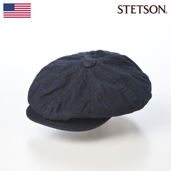 カラー：ネイビーブランド：STETSON（ステットソン）／アメリカ素材：綿100％つばの広さ：約6cm重さ：約90gスベリ絞りアジャスターあり※サイズを1〜1.5cm小さくできます日本製 キャスケット着用シーズン：通年■ サイズの目安メーカ...
