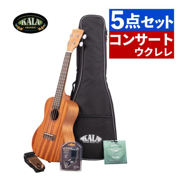 KA-15 Series は、KALA の フラッグシップ マホガニー コレクションとして 業界 定番 の ウクレレ モデル です。ソプラノ コンサート テナー に加え ロングネック 仕様 も展開し、ポリネシアン ロゼッタ（鮫の歯 モチーフ...