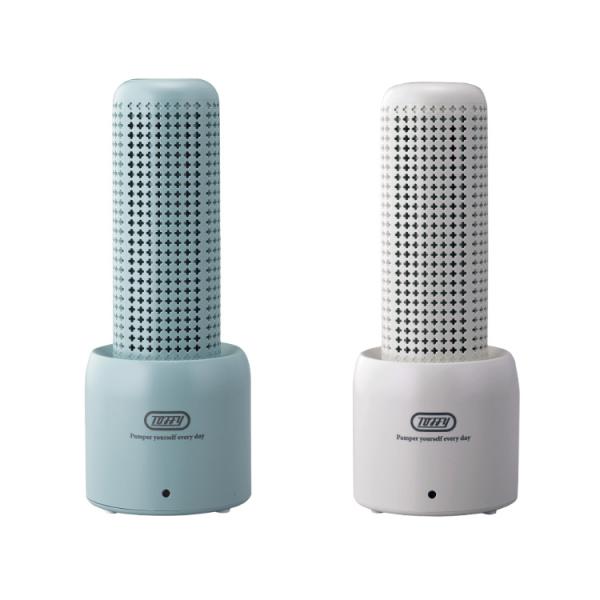 水捨て不要で繰り返し使えるエコでコンパクトな除湿器。電源不要で除湿でき、下駄箱やクローゼットなどの小空間での除湿に効果的！付属の専用乾燥台で約２時間乾燥させれば、またすぐに除湿が再開できます。本体寸法：約Φ107×273（H）mm（セット時...