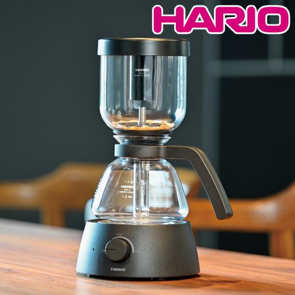ハリオ コーヒーメーカー 電気式 サイフォン コーヒーメーカー Electric Coffee Syphon ECA-3-B 360mL おしゃれ サイフォン式 コーヒー 珈琲 抽出爆買