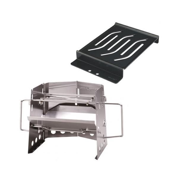 UNIFLAME ユニフレーム 薪グリルsoloとユニセラ鉄板スリットの2点セットキャンプ アウトドア たき火 BBQ セット内容(1) 薪グリルsolo(682999)(2) ユニセラ鉄板スリット(615263)(1) 薪グリルsolo(...