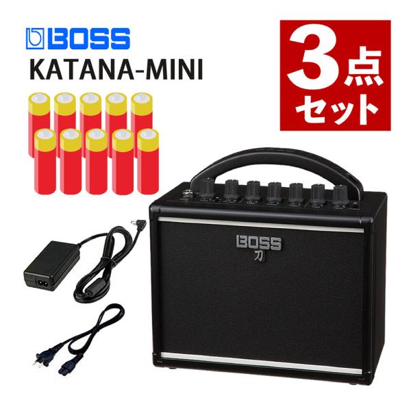 自宅練習に最適な ポータブルアンプ 、 BOSS の KATANA-MINI は、 高音質 を実現する アナログゲイン回路 と 3バンドEQ を搭載。 ミニアンプ でありながら ステージサウンド にも対応し、 小型 かつ 携帯型 の設計で ...