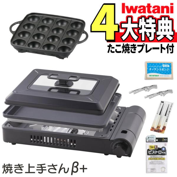 カセットガス式で手軽に使える家庭用ホットプレートが登場。電源不要で使えるガス式のホットプレートは、コンセントの位置を気にせず、キッチンはもちろんベランダやアウトドアでも活躍します。火力が強く、プレート全体にムラなく熱が伝わるため、焼肉やお好...
