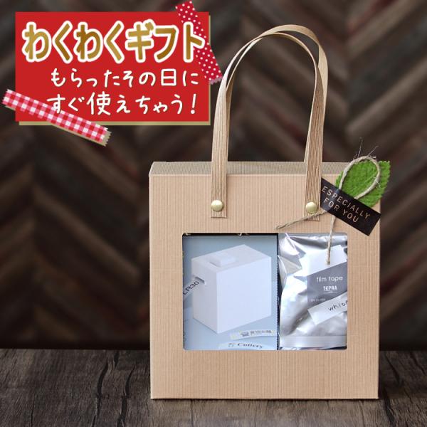 テプラライト わくわくギフト （テプラLite ホワイトor ブルー＆テープ無地4種＆電池セット） キングジム ラベルプリンター LR30 シロ 白 アオ 青 ラベルライター テープライター テーププリンター  ラッピング済キングジム のラ...