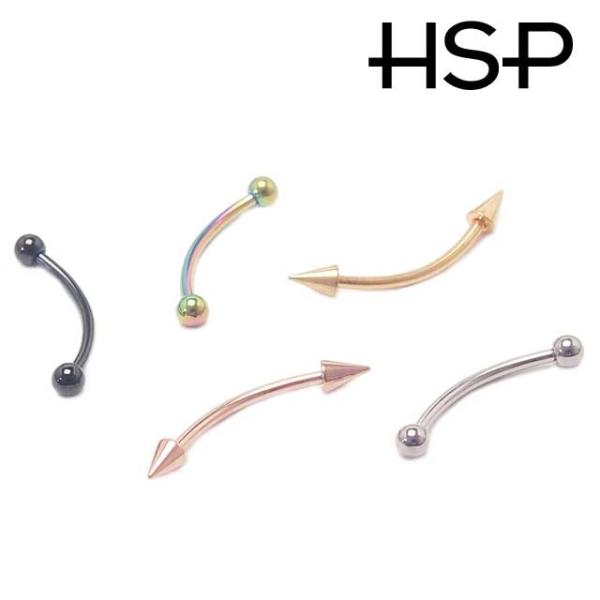 シンプルで使いやすいバナナバーベル。16Gと少し細めのサイズなのでいろいろな部位に使えて便利。日常使いにピッタリなボールとワンポイントにオススメのコーン。普段使いはもちろん、ユニセックスでご使用いただけます。カラーはシルバー、ゴールド、ピン...