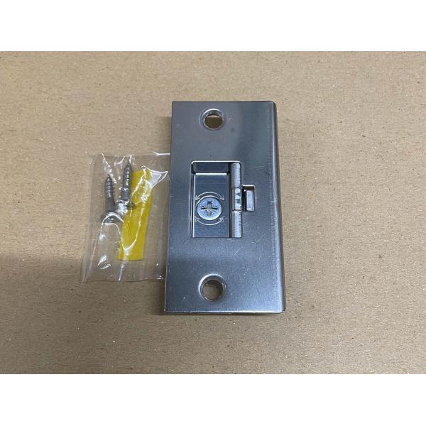 美和ロック製　レバーハンドル空錠　ＷＬO錠の調整ストライクとトロ受適応ドア厚：33〜42ｍｍステンレスヘアライン仕上げ