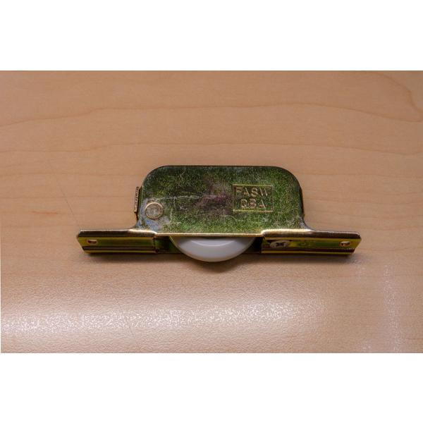 防音型で車の高さが調整できる、作業性の効率が上がります。建具の建て付けなどの調整が、ドライバーのみでＯＫ！メンテナンスが容易。■材質　枠：鉄Ni平枠　車：ポリアセタール（防音樹脂コーティング）、ベアリング入り■車形状：テーパー型（Ｖ型）■調...