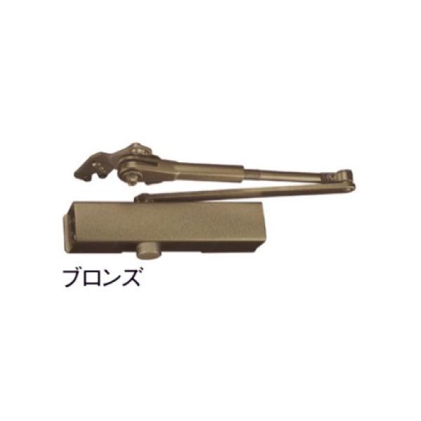 誰でも簡単に取り替えできるスチールドアなどの重量ドア用の取替用のドアクローザーです。ドアクローザーはメーカーや機種によって取付のネジ孔位置は違いますがこの取替用ドアクローザーはほとんど全メーカー全機種のネジ孔に対応。■左開き、右開きドア　ど...