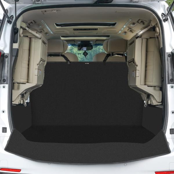 カラー：ブラックサイズ：【トランクシート】220x135cm【汎用タイプのトランクマット】サイズ：220〓135cm；横幅と縦幅は30cm大きくなったので、小型の軽自動車から大型のミニバンまで、様々な車に使える汎用性が高いラゲッジマットです...