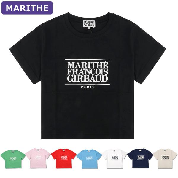 マリテフランソワジルボーの人気モデルを入荷しました。■商品特徴半袖Tシャツ 韓国ブランド レディース カジュアル ティーシャツ ストリート クロップド丈 ロゴ ワンポイント■モデル：W CLASSIC LOGO CROP TEE■カラー【0...
