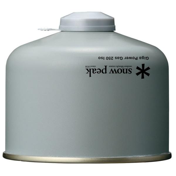 サイズφ10.7×9cm特長炎にこだわるスノーピークは、ガスにもこだわる。ガスは燃焼器具のパフォーマンスを引き出す、重要な存在です。各器具に合わせた専用缶を、必ずご使用ください。仕様●LPG(液化イソブタン・液化ブタン) ●NET:220g