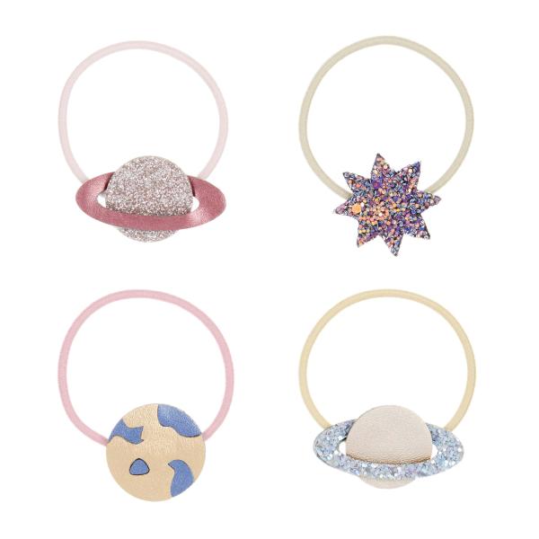 4種×1個入り※キッズ向け商品です。大人はアクセントとしてお使いいただけますが、一定量以上の毛髪をキープするには大きさや強度が足りませんのでご了承下さい。