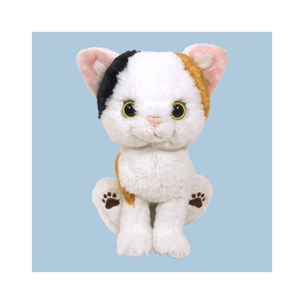サイズ：約H16.5×W10×D13cm手のひらサイズの子猫のぬいぐるみ。くったりしていて伏せたり座ったりとポージングが楽しめます。