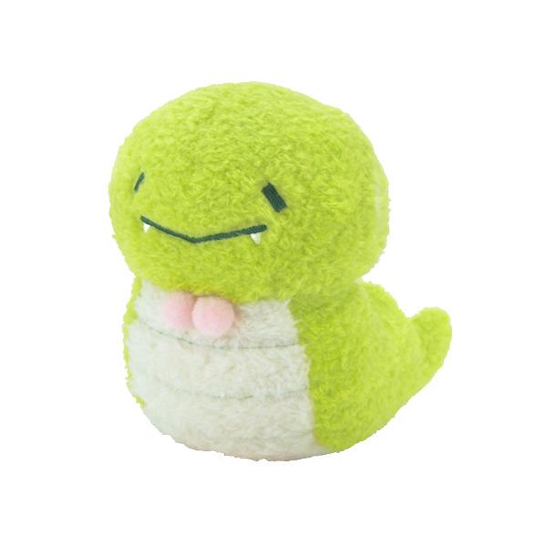 約H12×W9.5×D15cm※商品は、手作業で縫製、仕上げをしております。生地部分の色、柄の仕上がり、顔立ちに個体差がございます。2025年はへび年！今年はたっとんシリーズからも干支の巳ぬいぐるみがでました！