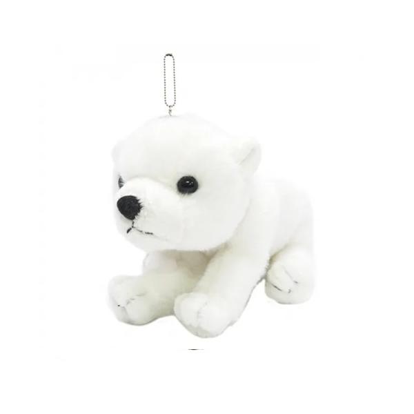 Sサイズ：約15cm（鼻先からお尻までの長さ）※測り方や個体差により計測差あります。ボールチェーン付き