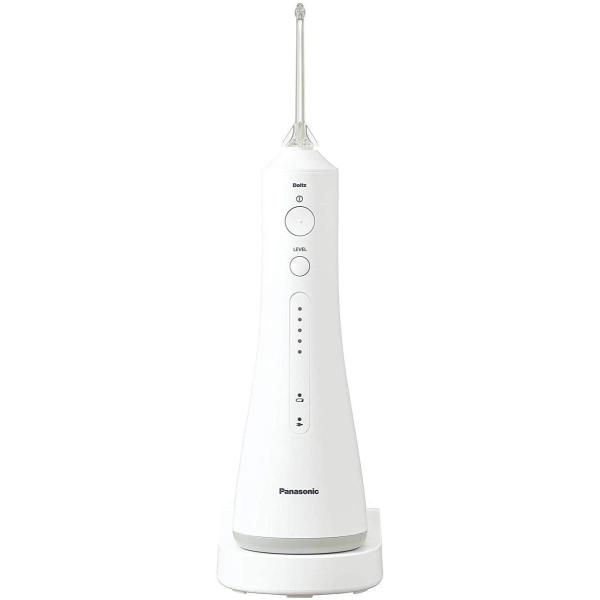 【商品説明】強力な水流で汚れを洗い流す「ジェットウォッシャー」独自技術の超音波水流で、歯ブラシの届きにくい部分の汚れを強力除去お風呂でも使える防水コードレスモデル付属品:超音波水流ノズル1本本体寸法:高さ28.5×幅7.5×奥行き8.5cm...