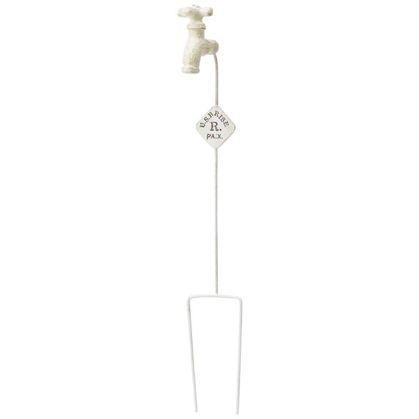 蛇口の形をした小さなガーデンピックです。寄せ植えやお庭のアクセントにピッタリです♪小さめの鉢にもお使い頂けます！