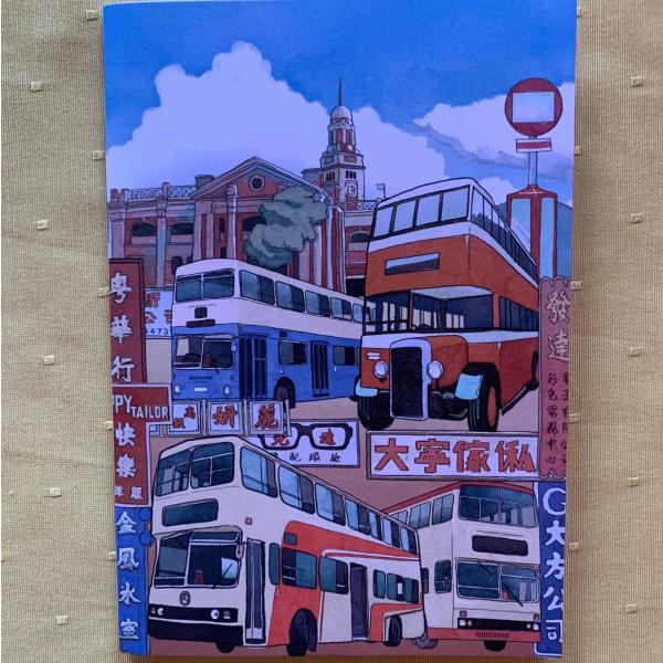 香港からの輸入品/ サイズ：A5 / 90?白紙 / ページ数：20 / イラスト付き
