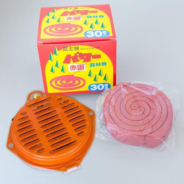 製品仕様■成分：メトフルトリン■適用害虫：ユスリカ、チョウバエ、アブなど■製造：日本製■数量：30巻■付属品：携帯防虫器セット(線香2巻付)■特徴：通常の蚊取り線香と比較して、効力を一層強化し線香の厚みを厚くして、煙の量を一段と多く出るよう...
