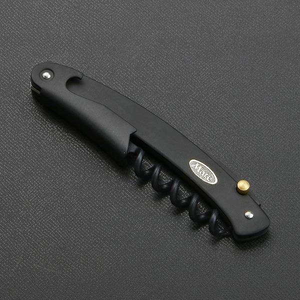 製品仕様■サイズ：全長約115mm(収納時)ブレード部 刃渡り約33mm 刃幅約8mm 刃厚約2.3mmハンドル部 長さ約115mm 幅約20mm 厚み約5.7mmスクリュー部 長さ約50mm 外径約9.5mm 5巻フック部 長さ約55mm...