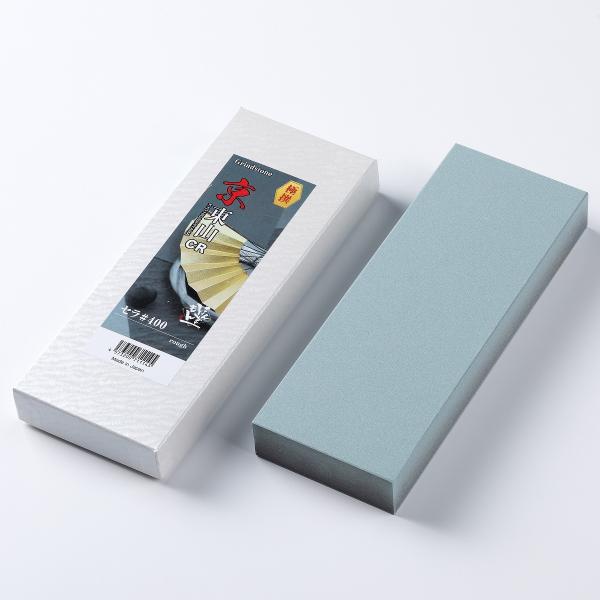 製品仕様■サイズ：210mm×75mm×25mm■重量：約765g■粒度：荒砥石、#400■用途：V10、銀三、青紙鋼などの包丁に■ご使用方法：セラミック砥石ですので、十分に吸水（約5〜10分）させてからご使用ください。包丁の研ぎ方の説明書...