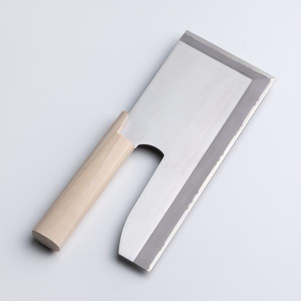 製品仕様■サイズ ：全長約297mm　刃部 刃渡り約270mm 刃幅約114mm(刃元) 刃厚約3mm　柄部 長さ約170mm 幅約35mm(最大) 厚み約27mm■重量 ：約540g(±20g)■材質 ：　刃部 高級ステンレス鋼　柄部 朴...