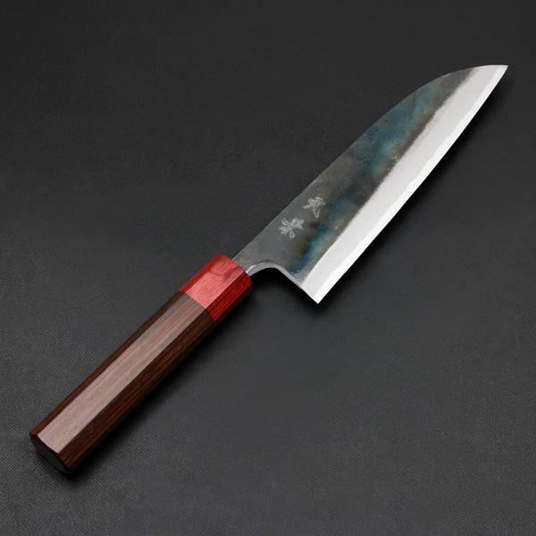 製品仕様■サイズ：全長約310mm刃部 刃渡り約170mm 刃幅約50mm(刃元) 刃厚約3.0mm柄部 長さ約130mm 幅約25mm(最大) 厚み約20mm■重量：約140g■材質：刃部 切刃 青紙スーパー 地金 軟鉄柄部 紫檀口輪 積...