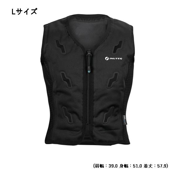 製品仕様■サイズ：Lサイズ肩幅：39.0cm身幅：51.0cm着丈：57.9cm■品番：TL-WICB-BCS■色：ブラック■冷却時間：最長約72時間(環境などにより異なります)■重量：約270g■材質：表地：INUTEQ-DRYナイロンジ...