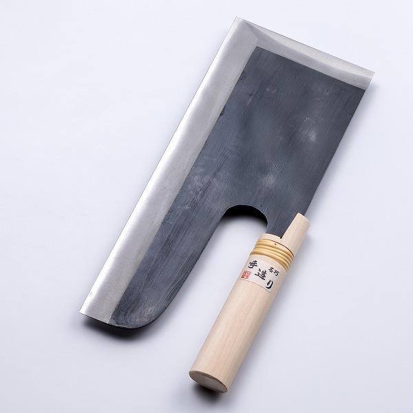 製品仕様■サイズ ：全長約316mm　刃部 刃渡り約300mm 刃幅約127mm(刃元) 刃厚約3.5mm　柄部 長さ約160mm 幅約33mm(最大) 厚み約27mm■重量 ：約780g(±20g)■材質 ：　刃部 白紙2号　柄部 天然木...