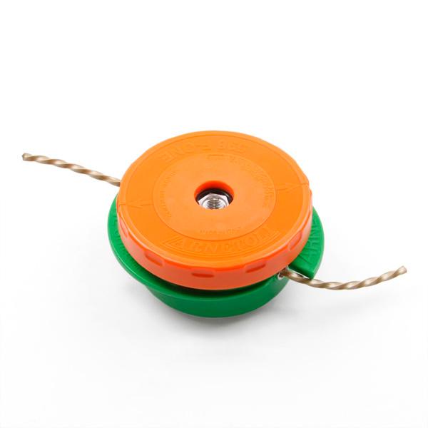 製品仕様■サイズ ：外径約125mm 高さ約65mm 穴径25.4mm■純正コード：ゴールデンバイソンコード■使用可能コード：4mmのナイロンカッター用コード■付属品 ：ゴールデンバイソン 4.0mm 角ツイスト 2m 1本付き取付アダプタ...