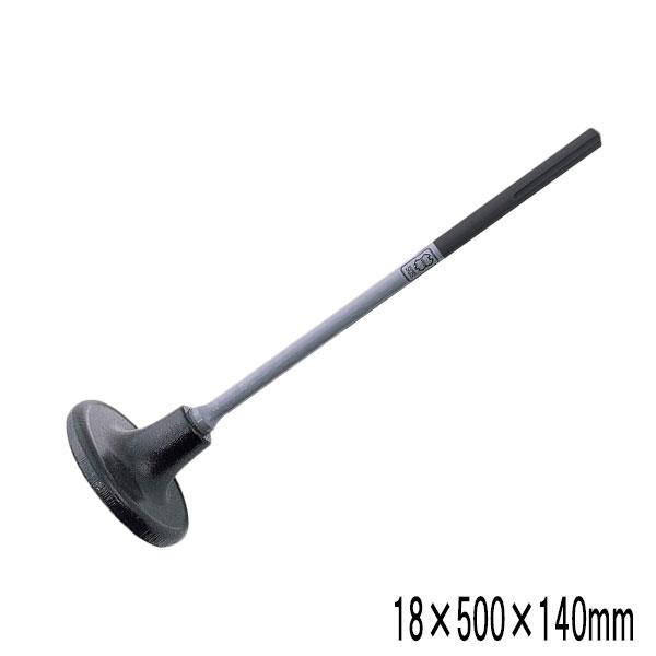製品仕様■サイズ：シャンク SDS-max18全長 500mm 径 140mm■材質：構造用合金鋼材■適合メーカー：マキタ・HiKOKI(旧日立)・京セラ(旧リョービ)ボッシュ・ヒルティ・マックス■用途：土砂、敷石等の突き固め作業■使用業種...