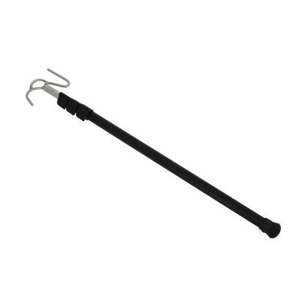 製品仕様■全長：約670〜2045mmフック幅：約53mm■重量 ：365ｇ■特徴：伸縮シャフトにより携行可能。従来の玉掛用の手駒よりコンパクトかつ軽量。リング形状によりカラビナ工具差しで携行可能。ロック式シャフトの為、吊荷やワイヤーロープ...