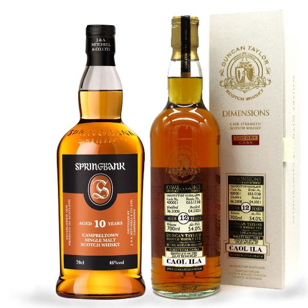 ※こちらの販売商品は注文数量　1　で　2本セットの販売になります※セット内容＿＿＿＿＿＿＿＿＿＿＿＿＿＿＿＿＿＿●スプリンクバンク 10年 正規 alc:46% / 700mlキャンベルタウンで唯一安定したウイスキーづくりを行っているスプリ...