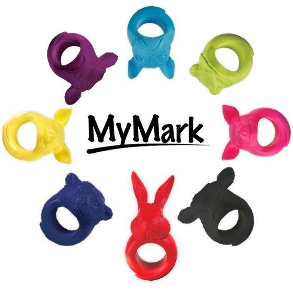 カラフルでリアルな動物マーカー！傘はもちろん、グラスやペットボトル等、自分のモノに目印できるシリコン製リングです。オフィスや外出先での公共の場所や、パーティーやアウトドア等多くの人が集まる時等、いろんなシーンや場所で活躍します。いつでも一緒...