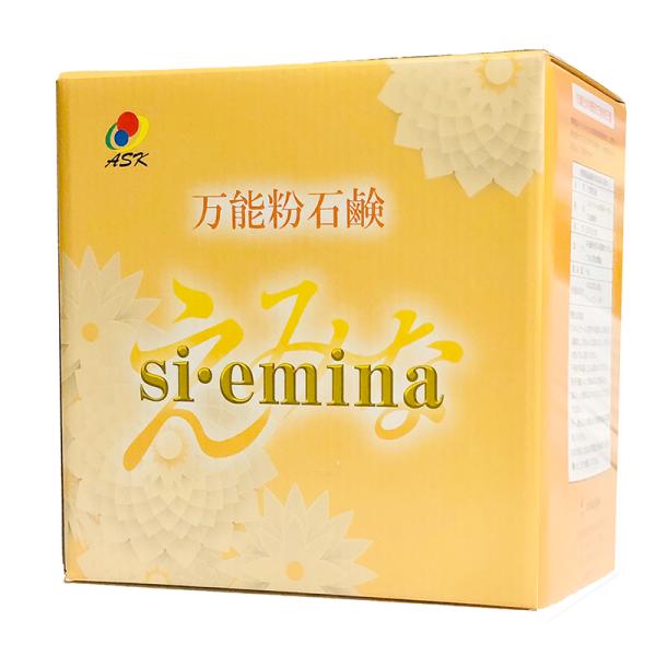 配合成分：純石鹸分（60％）、炭酸塩液性：弱アルカリ性■si・eminaは使うだけで環境浄化に繋がります。家庭、企業で使用された“ si・emina ”は、施設内の配水管を経て、下水道あるいは河川から海へ流れ込みます。普通の粉石鹸であればB...