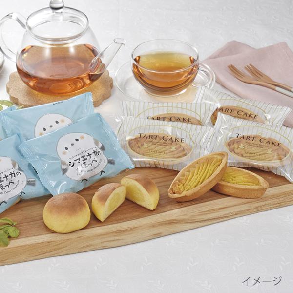 こどものほっぺの様なもちもちの生地で特製カスタードクリームを包みました。雪の妖精シマエナガをデザインしたかわいいパッケージのスイーツとしっとりソフトなタルト生地に十勝産のとうもろこしを使用したペーストとカスタードクリームが２層で織りなすタル...