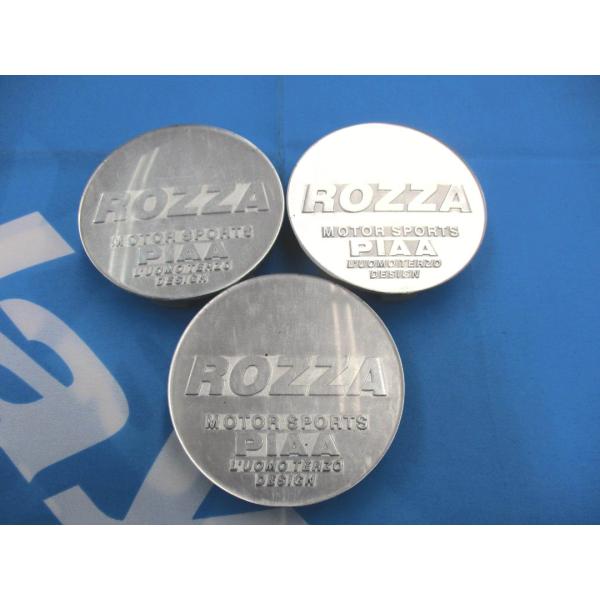 ■ホイールキャップ　■ROZZA　(ロッツァ) ■キャップサイズ(実測値)　　■外形　約60mm　内径　約55mm■個数　■3個　在庫店舗　大和店　046-272-7375　（木曜定休日）店舗営業時間　1月〜11月　平日・日祭祝日10時〜1...